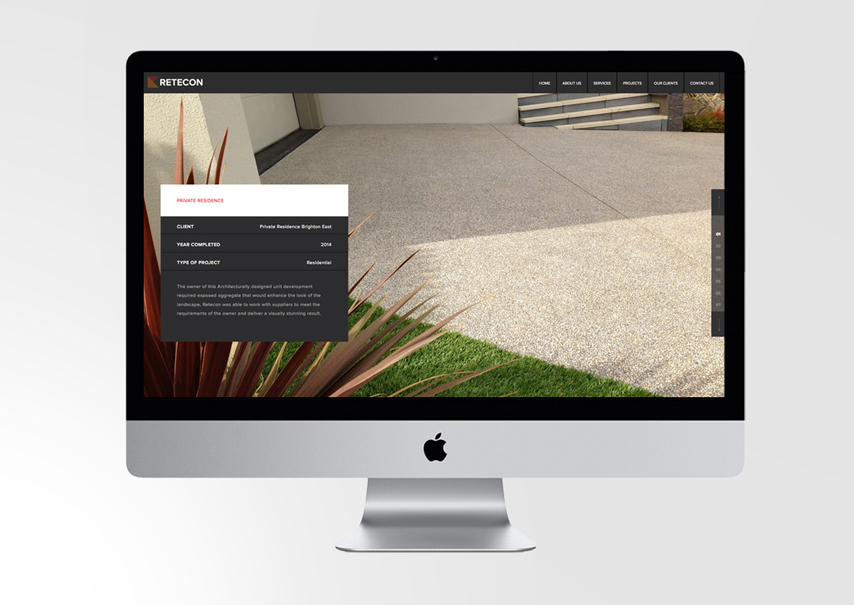 Retecon : Web Design Service Melbourne | JTB Studios