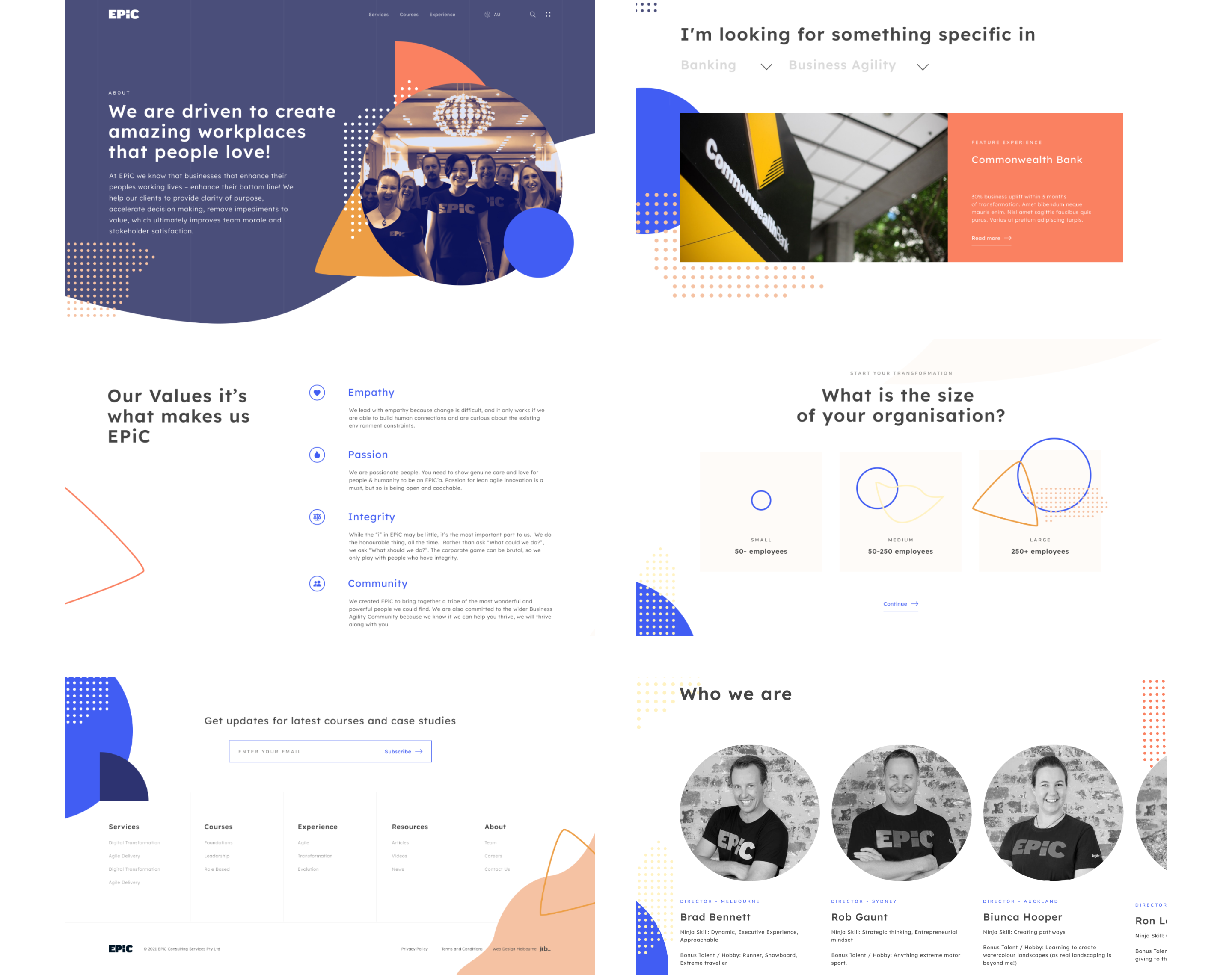 Epic : Web Design Service Melbourne | JTB Studios