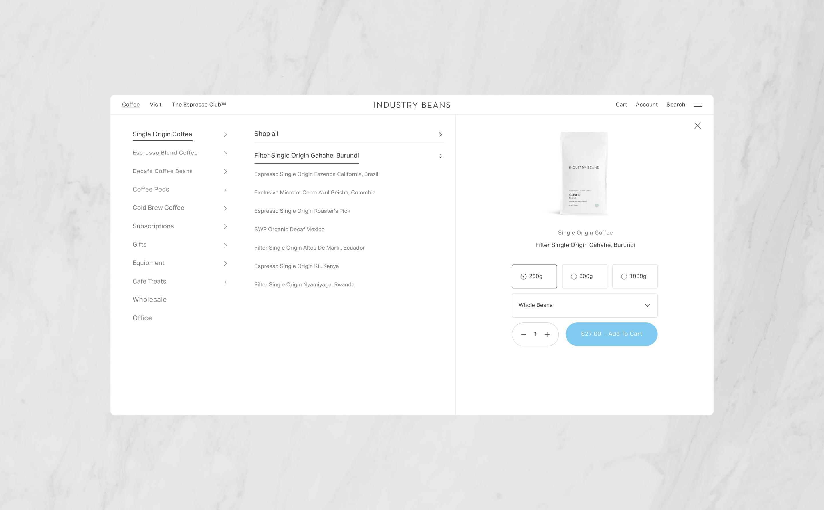 Industry Beans | JTB Studios